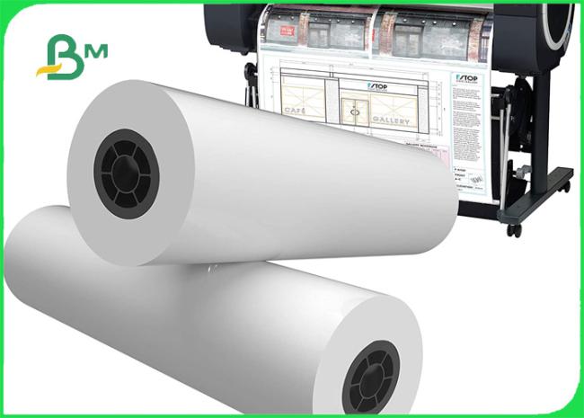 20lb Inkjet CAD Plotter Paper For HP Designjet 36" x 150' High Resolution