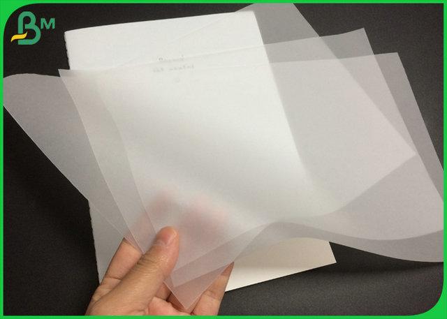 50gram Translucent Bond Paper Rolls For Red wine bottle packaging