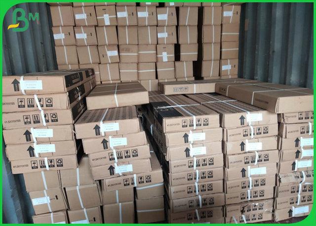 80G White Engineering Paper Rolls 150 Feet Length For Printing