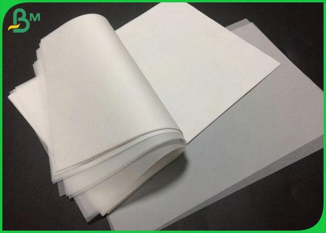 Tamaño de papel transparente respetuoso del medio ambiente A4 de trazado 50gr a la impresión en offset