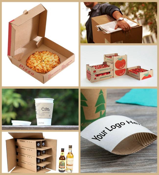 Rigid E Flute Corrugated Board Sheet For Mailer Box Great Cushioning Property