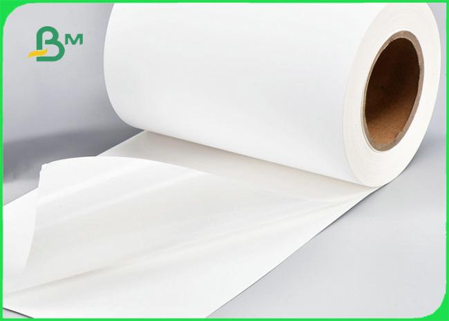 Glossy Self Adhesive Synthetic Paper For Banners Fast - drying Ink 120um 200um