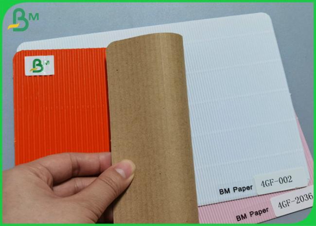 Recyclable Flutting Corrugated Kraft Paper Board Sheet For Rigid Packing Carton