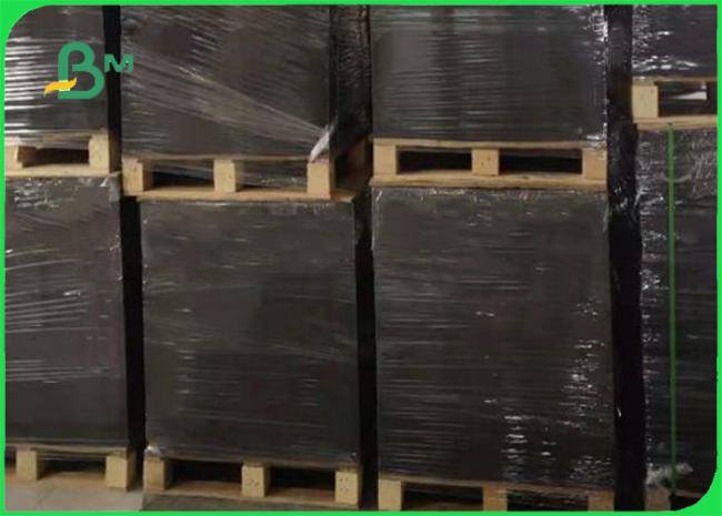 FSC 300gsm 350gsm Black Paper For Sketchbook 70 x 100cm High Density