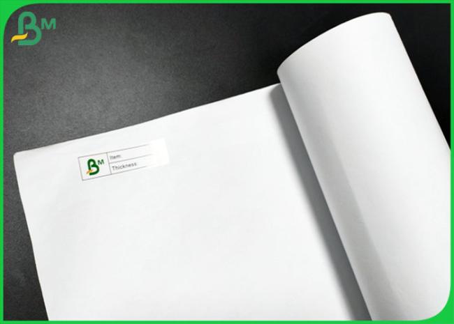 2'' Core 20lb White Bond Paper For CAD Printing 24'' Wide Format Inkjet Printers