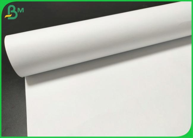 2'' Core 20lb White Bond Paper For CAD Printing 24'' Wide Format Inkjet Printers