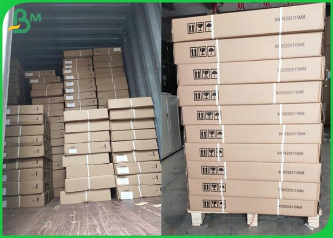 2'' Core 20lb White Bond Paper For CAD Printing 24'' Wide Format Inkjet Printers