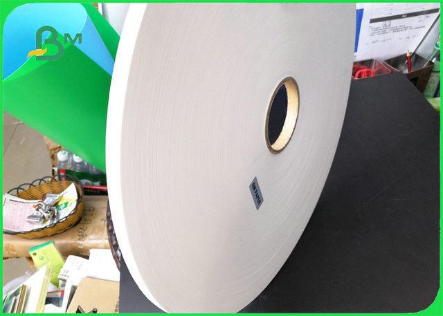  100% Eco-friendly Food Grade Ink 60GSM 120GSM Straw Paper Roll For Paper Straw