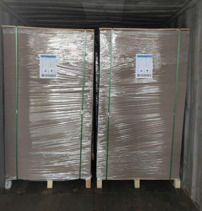 Recycled B1 Size Grey Cardboard Sheet 1.9mm 2.5mm Thick In Format 70*100cm 