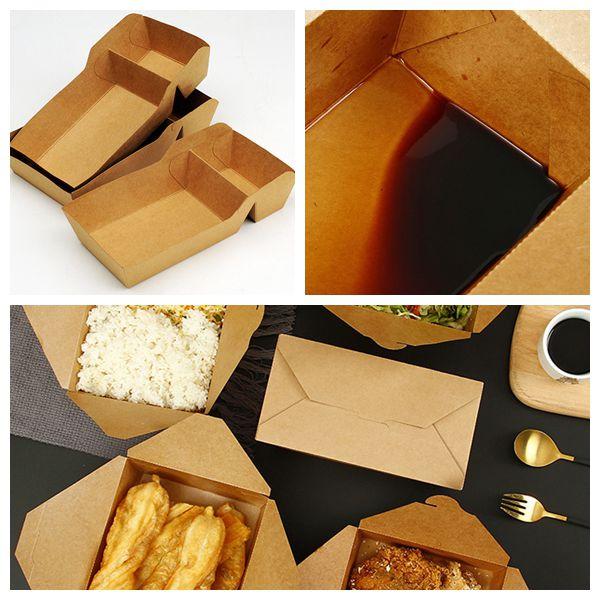 Oilproof 20gsm PE Coated 300gsm Kraft Paper For Disposable Lunch Box