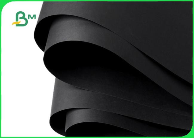  Acid Free 300gsm 350gsm Black Kraft Paper For Drawing Notebook 700 x 1000mm
