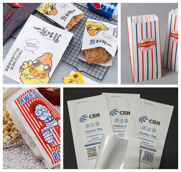 787mm White Printable 35gsm 45gsm Kraft Paper For Food Wrapping Bags 