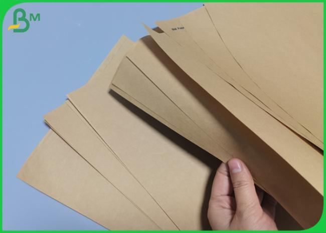 Jumbo Rolls 70gsm 90gsm Virgin Pulp Unbleached Semi Extensible Craft Paper