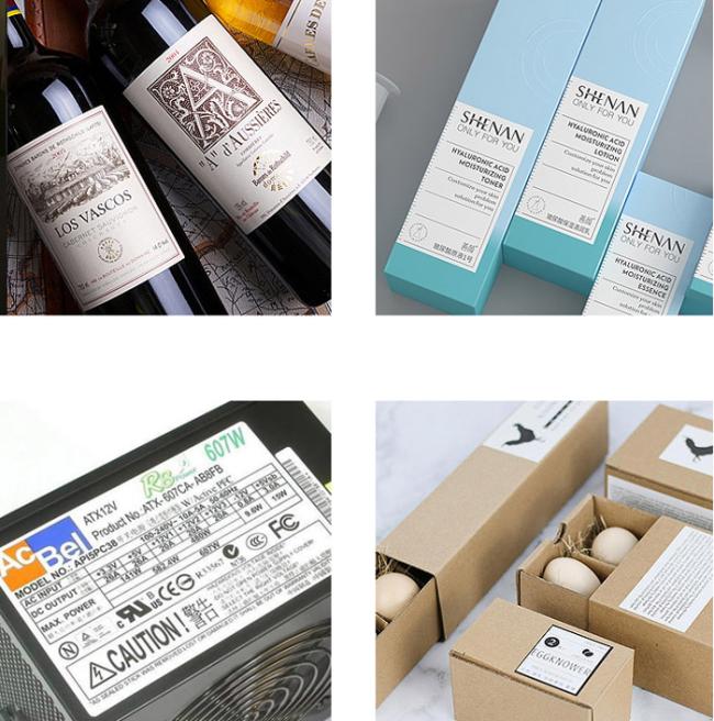 Large Format High Gloss Surface 80gsm White Self - Adhesive sticker Paper sheet