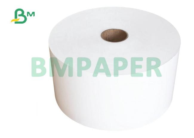 70g Blank Ultrasound Thermal Paper Jumbo Rolls For Waybill Label