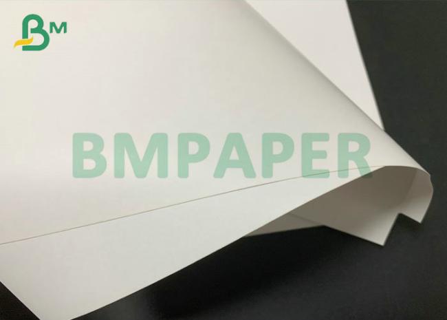 bobina di carta dell'autoadesivo autoadesivo bianco eccellente 1020mm 1365mm di lucentezza di 80g 105g