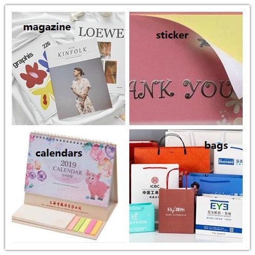 impresión blanca de Sofa Coated Paper For Glossy de la compensación de 67 de los x 87cm 115gr 150gr 200gr