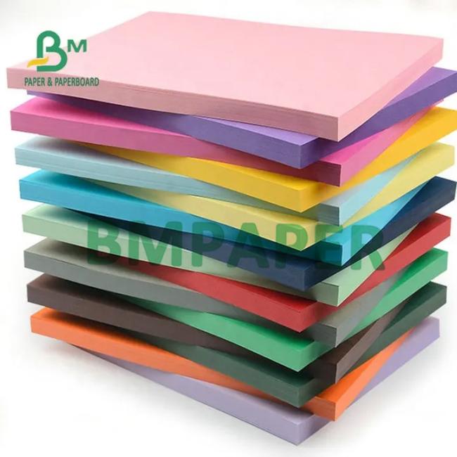  Красный цвет Uncoated Бристоль бумажное 70gsm к множественным материалам Customisation цвета 250gsm