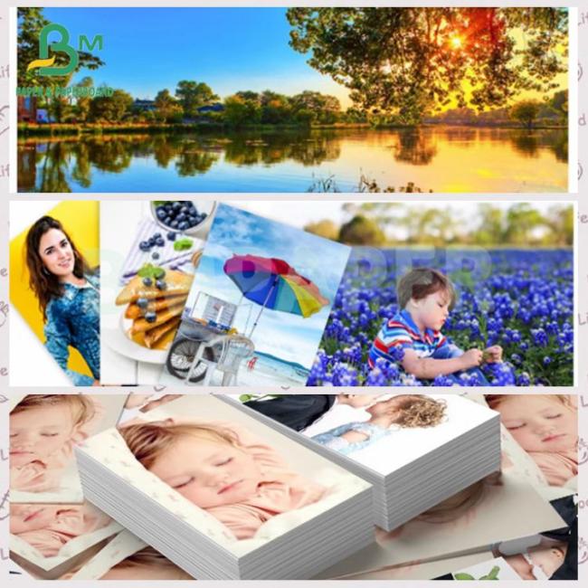 250gsm 5R clear color printing glossy or matte photographic paper for image output