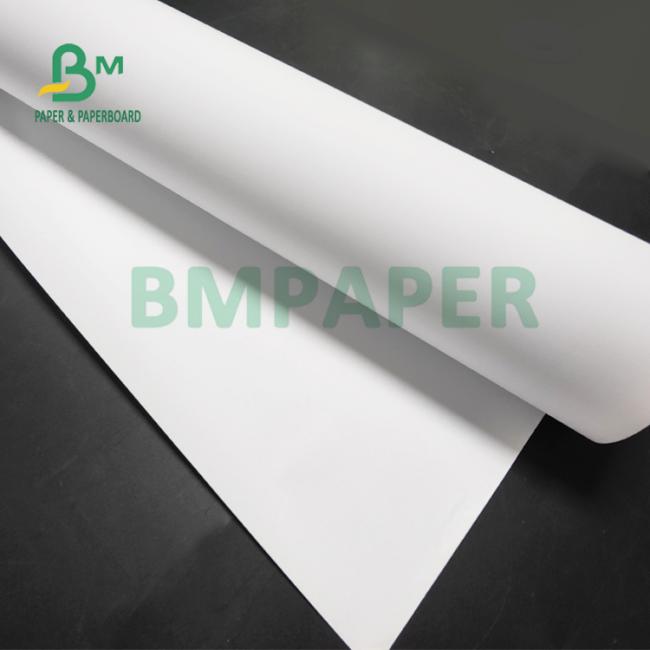 100gsm 180gsm Signle Side Coated CAD Matte Paper Roll For Graphics 24