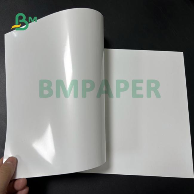 120um 130um 150um 1090mm Width Glossy One side Thermal Synthetic Paper For Making Wrist band