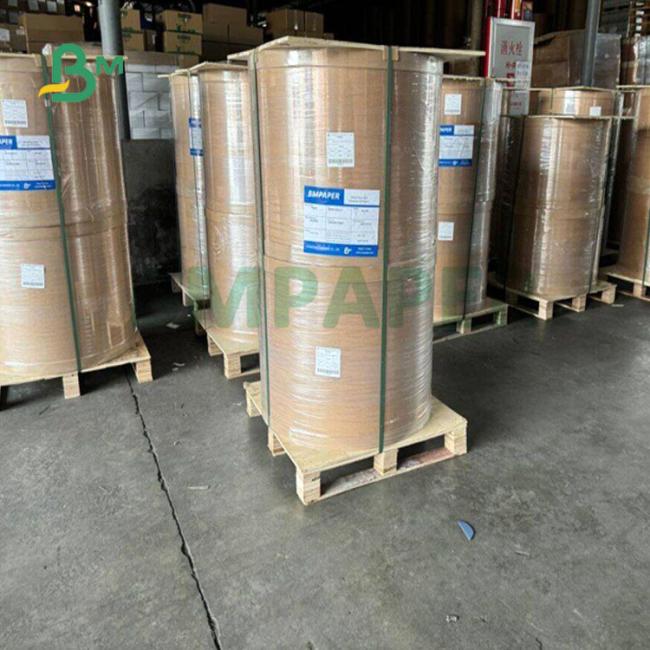 120um 130um 150um 1090mm Width Glossy One side Thermal Synthetic Paper For Making Wrist band