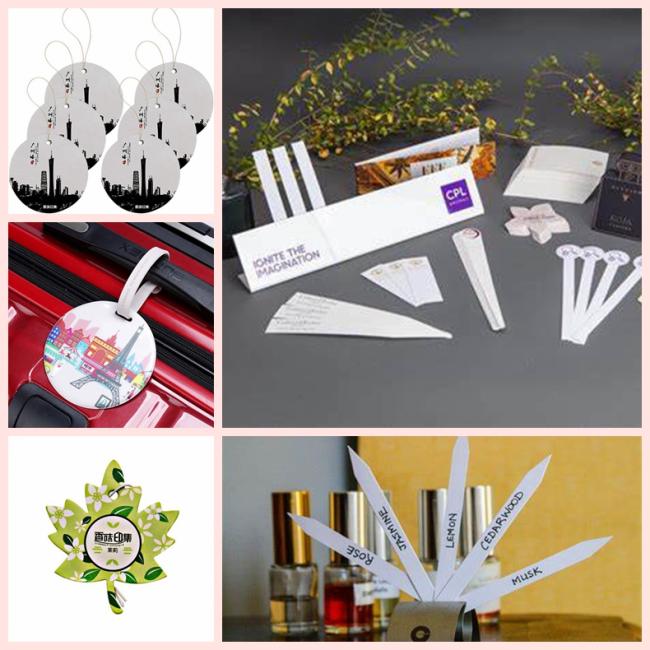 100g - 235g Uncoated Perfume Tester Blotter Paper White Fragrance Paper