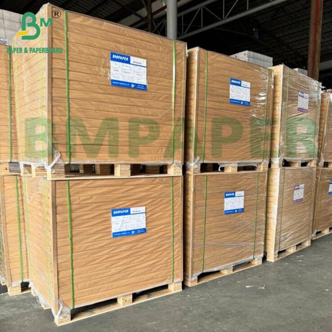 Standard Sack Kraft Paper Brown Color 70gsm 80gsm Virgin Fibres For Sacks 