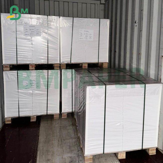 Good Whiteness 100lb Gloss Text Both Sided Coated Art Paper For Offset Printers
