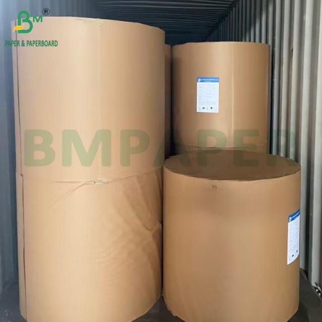 200g - 365g Clay Coated Recycled Paperboard CCKB Kraft Back For Carton Boxes