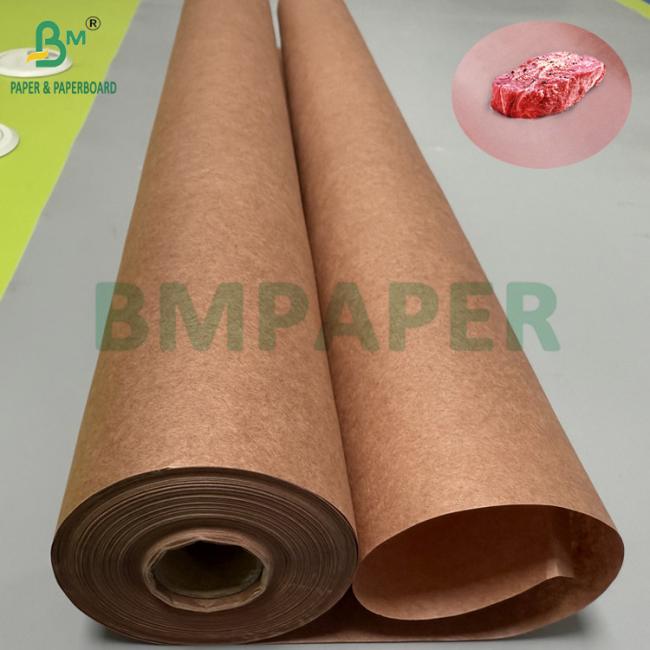Pink Butcher Paper Roll For Meat Wrapping Paper 70g 60g 24inches By 175feet