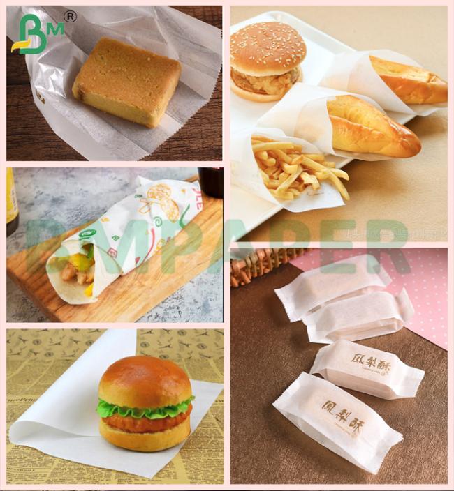 Totally Chlorine Free TCF Greaseproof Paper Parchment Baking Paper