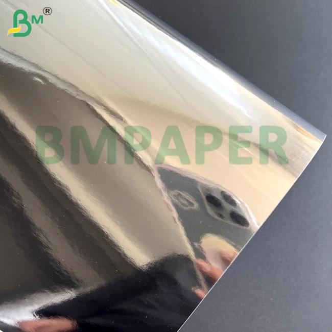240gsm Metallic Luster Glossy Silver Gold Color Metallized Paper For VIP Cards Certificates Electronics Packaging