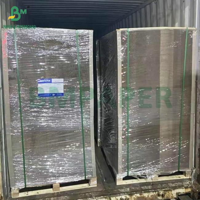 Moisture Proof 1.1mm 1.2mm Black Paperboard Recyclable Cardboard Box Material
