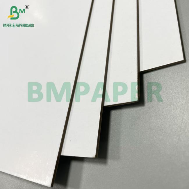 High Rigidity 2mm 2.5mm Wood Pulp White Cardboard for Indoor POS Display Board