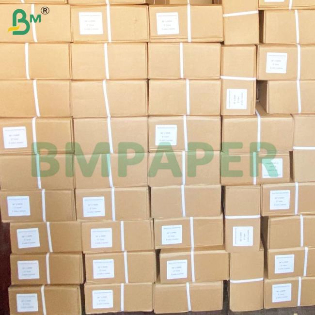 Smooth 80gsm CAD Plotter Paper Rolls for Engineering Printing
