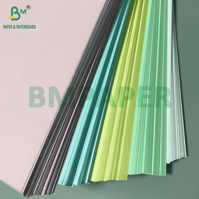 70g 80g Top Face Colored Back Face White NCR Paper for Offset Printing