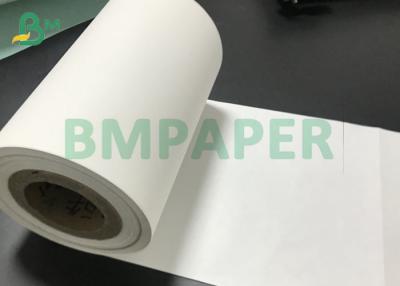 Cina carta termica bianca dello spazio in bianco rivestito spesso di 55gsm 70gsm per il registratore di cassa di posizione in vendita