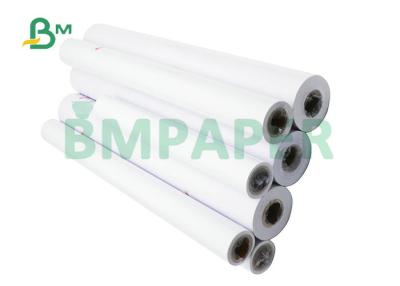 China Formato amplio rollo del papel de trazador 20# de 24" de x el 150ft para el dibujo de ingeniería del cad en venta