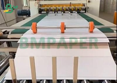 China White Folding board 20pt C1S Paper One Side Glossy Coated Board 28 X 40