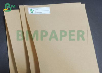 China Jumbo Rolls Brown Kraft 60gsm To 120gsm Unbleached Interleave Paper For Envelope for sale