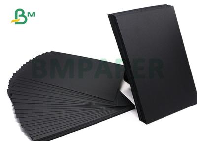China 150gsm Black Cardboard For High - end Gift Box 50 x 65cm High Stiffness for sale
