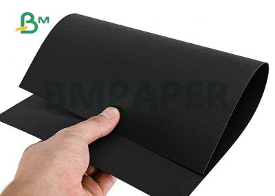 China 150gsm Black Cardboard For High - end Gift Box 50 x 65cm High Stiffness for sale