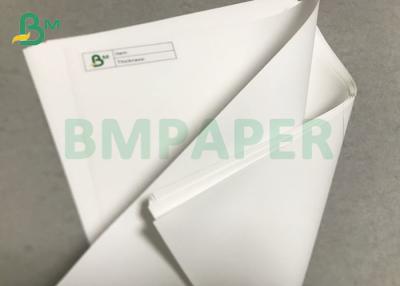 China Eco - Friendly 120G 144G White Tear resistant Paper / Stone Paper Sheets for sale
