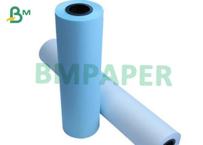 China Rolls del papel de modelo 80gsm 2 o 5 en azul echado a un lado simple o doble de la caja en venta