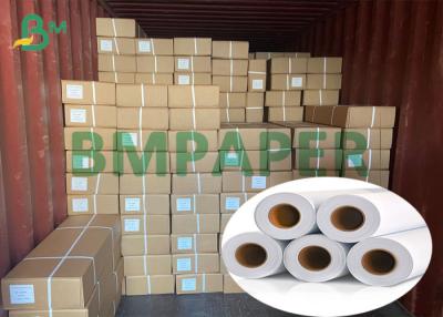China 24" 500 pies de 20lb de papel de trazador para la impresión del cad en la impresora de chorro de tinta ancha del formato en venta