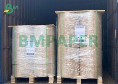 China 70g Eco Kraft Cooling Paper Brwon Stiff Kraft Paper For Air Cooler for sale