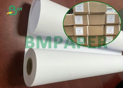 China Wide Format Inkjet Printer White CAD Plotter Paper 20# For Construction for sale
