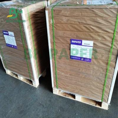 China a madeira sem revestimento branca do Virgin do papel de 120g Woodfree reduz a polpa tinta de impressão absorvente à venda