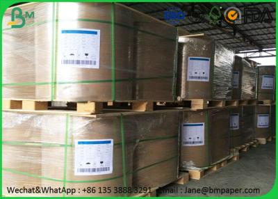China Uncoated Printing Paper , 53 - 80Gsm 1000 Mm Jumbo Roll Paper For School Notebook for sale